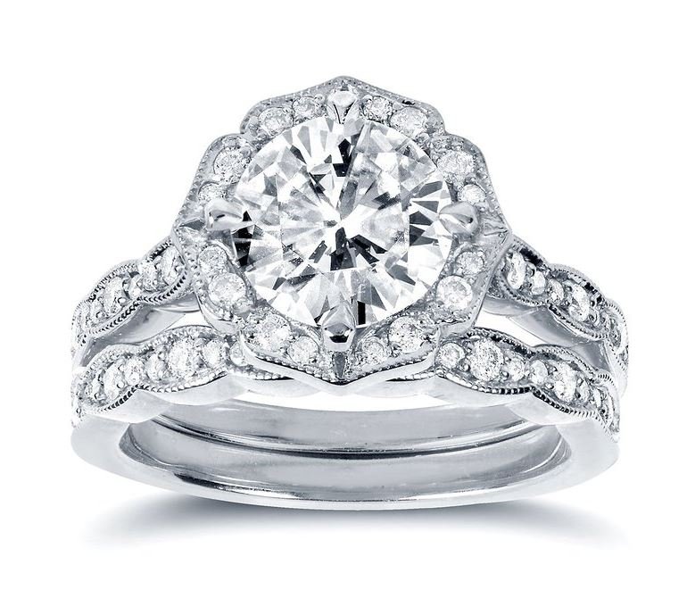 Antique Moissanite Engagement Rings - The Moissanite